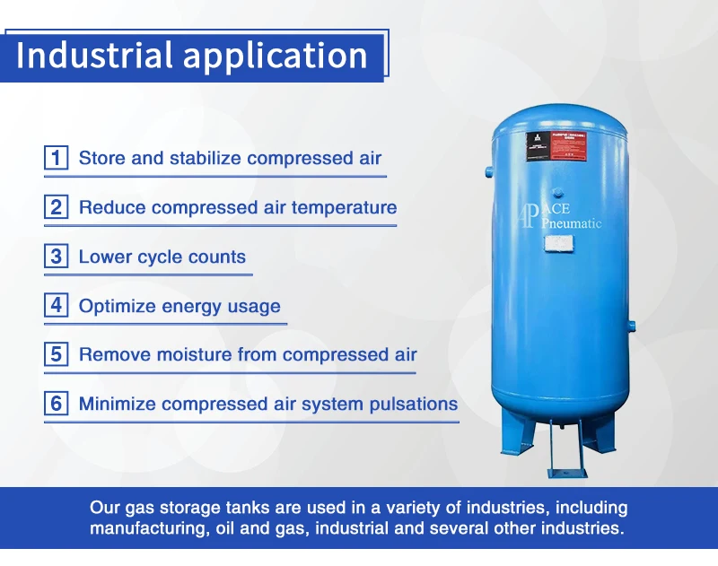 8-16bar Compressed Air Tanks - Reliable Storage Solutions