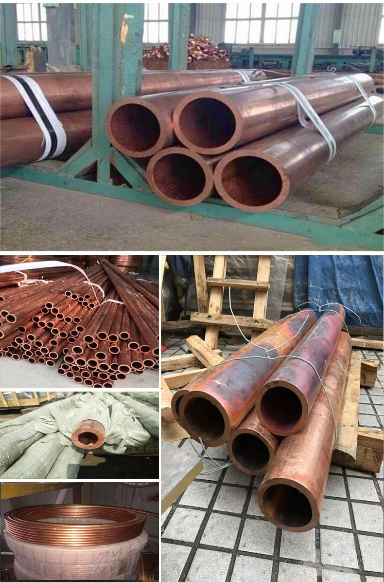 Factory Price Seamless Copper Pipe/copper Tube For Air Conditioner And ...