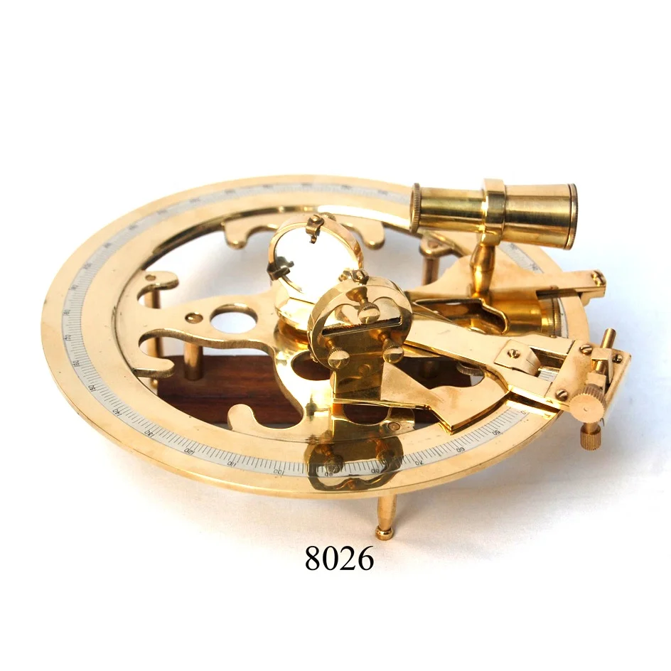 Indian Handmade Brass Sextant With Polish For Decoration And Sale Whole ...
