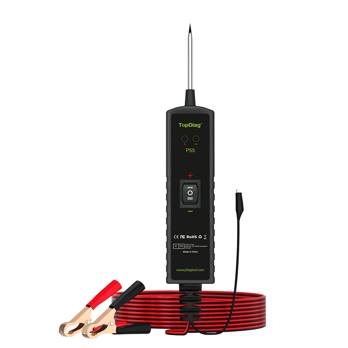 Automotive Circuit Tester - 12V-24V DC Tool for Diagnosis