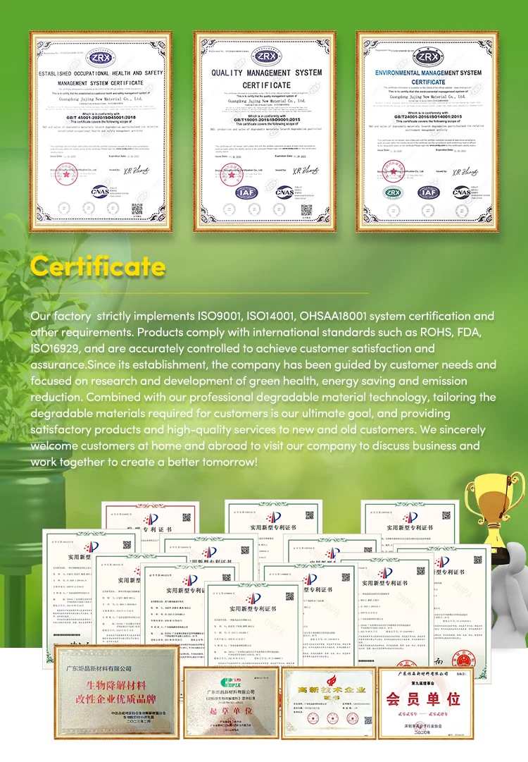 Low Emissions 100% Biodegradable Pla Sheet Acid Plastic Sheet For ...