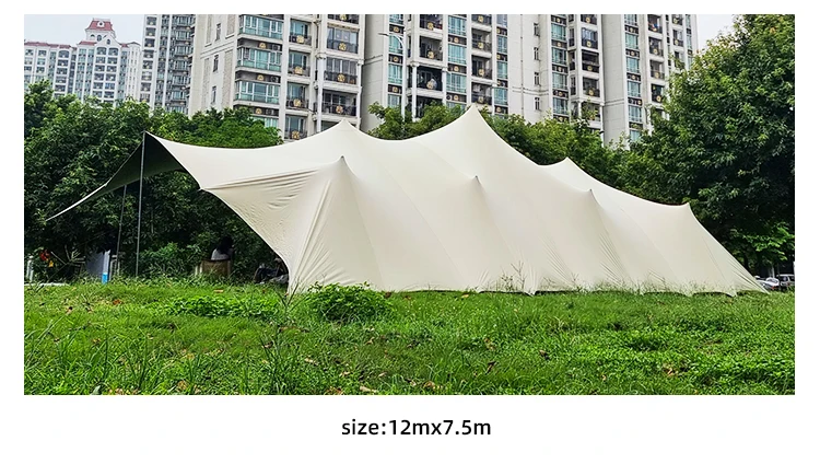 Large Outdoor Stretch Tent Waterproof Big Wedding Tent for Outdoor ...