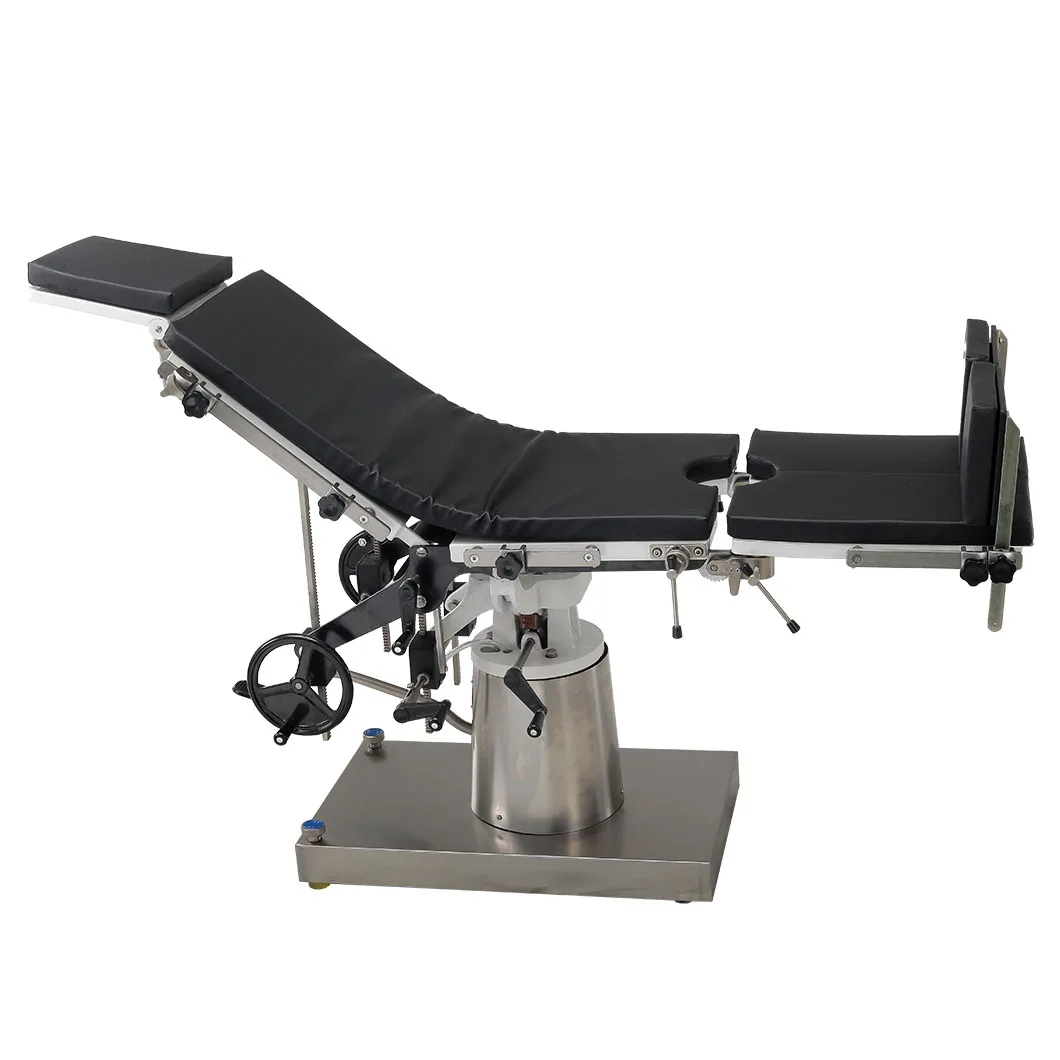 Hospital Equipment Mechanical Hydraulic Operating Table Manual Surgical ...