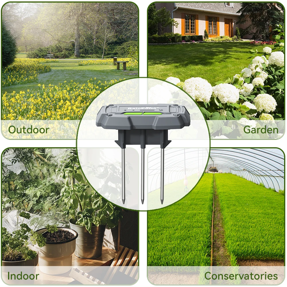 Smart Garden Management with APP Control Soil Moisture Sensor