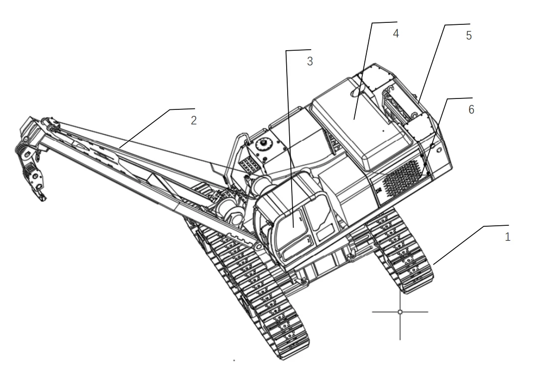 Crawler Pipelayer And Pipe Hoisting And Lifting Crane With Side Boom ...