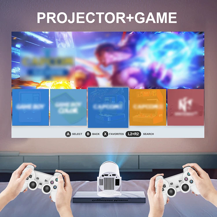 Topleo G300 PRO Game Projector - 4K Mini Home Theater