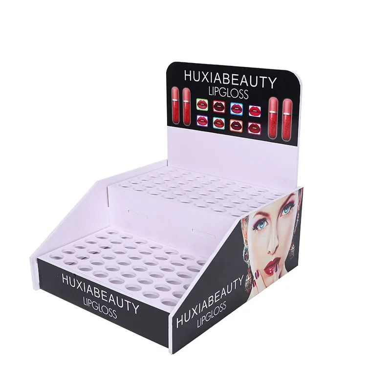 Custom Pdq Cardboard Tabletop Countertop Cosmetic Makeup Lash Product ...