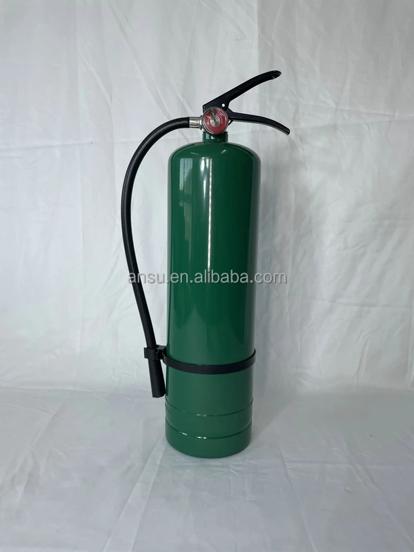 HCFC Green Color Fire Extinguisher 10lb - Empty & Hose