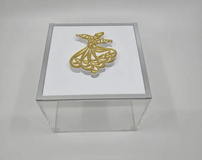 Custom Clear Acrylic Eid Box Gift Box Money Box For Display Only - Buy ...