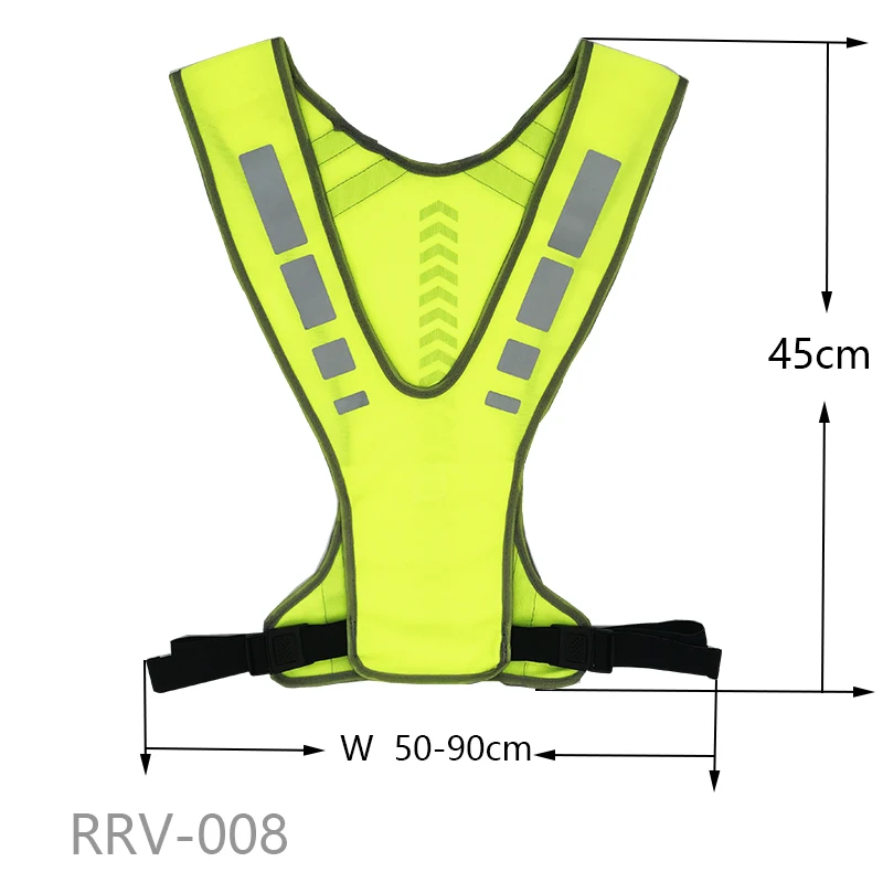 Running Safety Vest - High Visibility & Customizable Support
