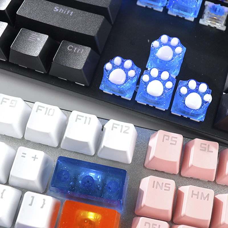 INTODIY 13PCS/Pack Keycap Resin Silicone Mould Mechanical Keyboard ...