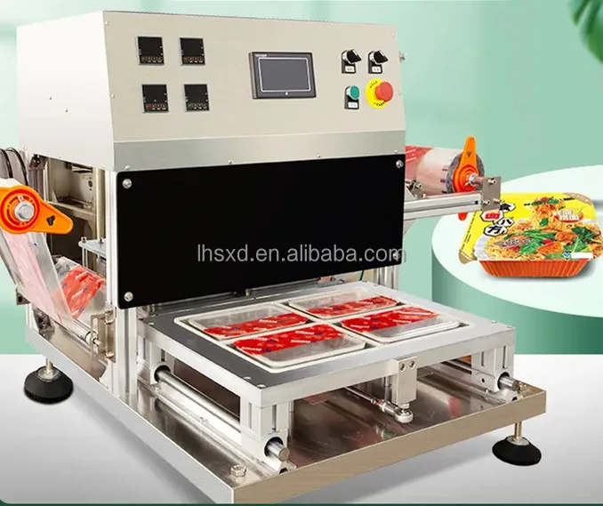 Duck Neck Braised Chicken Box Packaging Machine/ Hot Pot Ingredients ...