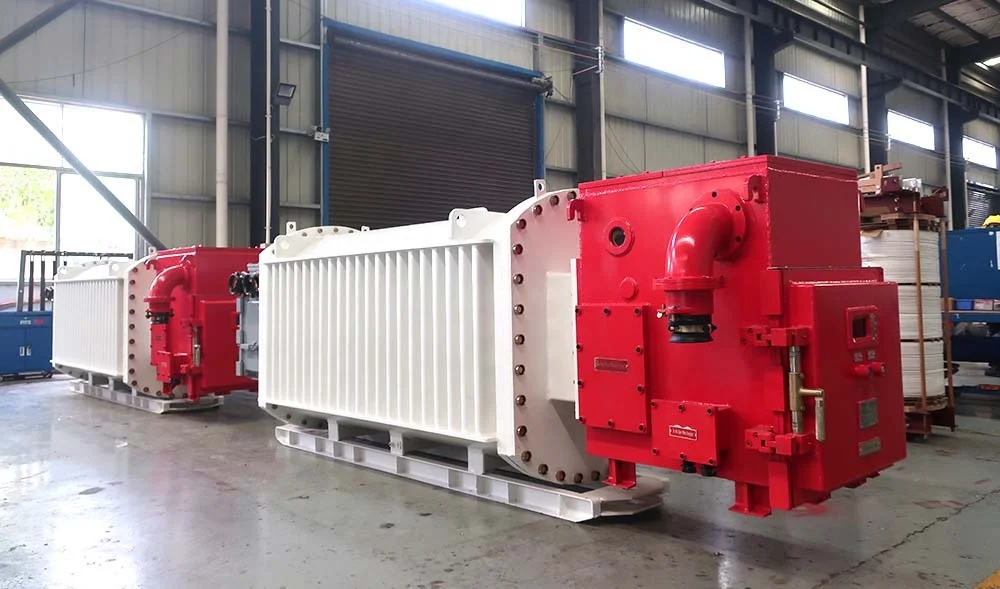 2000kva Gnan Flameproof Dry Type Transformer Substation for Coal Mine