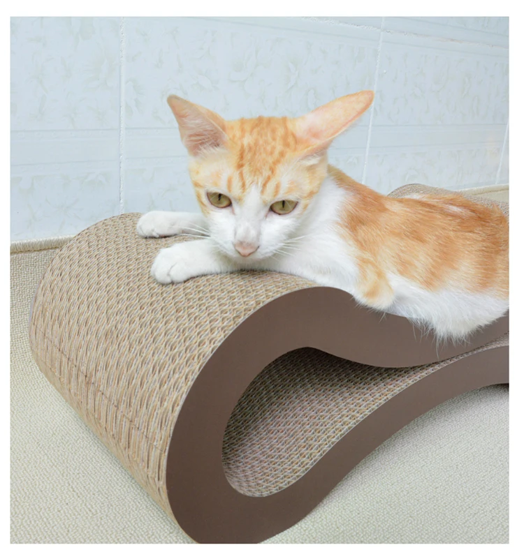 Geerduo Pet Durable Long Lasting Infinity Shape Reversible Scrartching ...