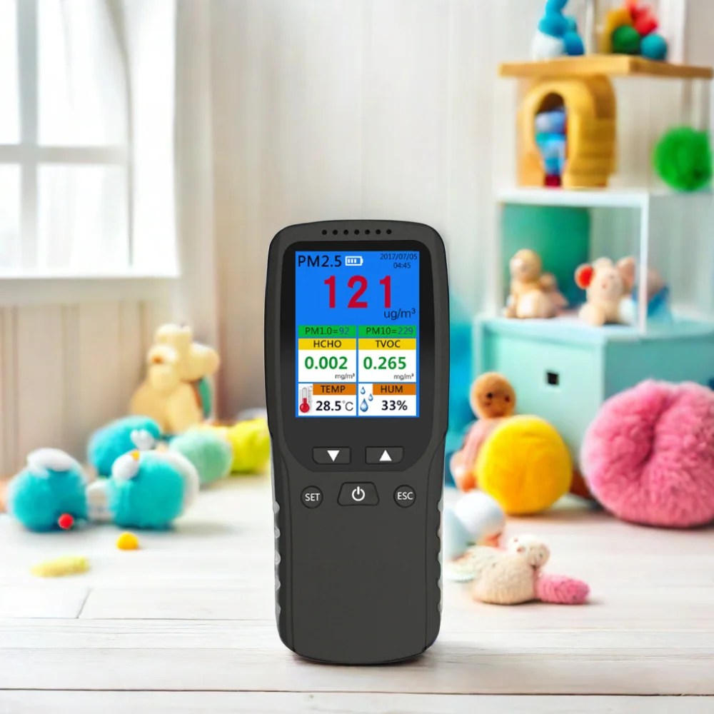 Handheld Air Quality Detector - Multi-Gas Analyzer
