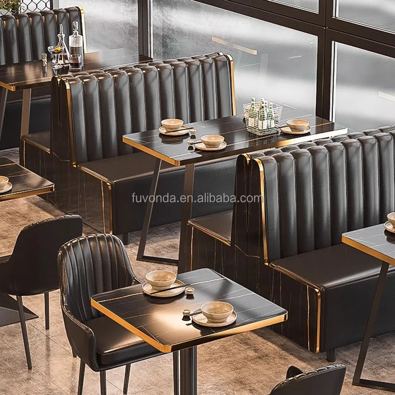 Classscal High Quality Round Circle Booth Seating Dining Room Table And ...