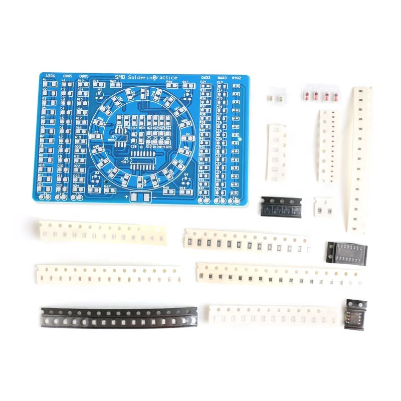 Alibaba.com: DIY SMT SMD PCB Practice Board with Running Water Light ...