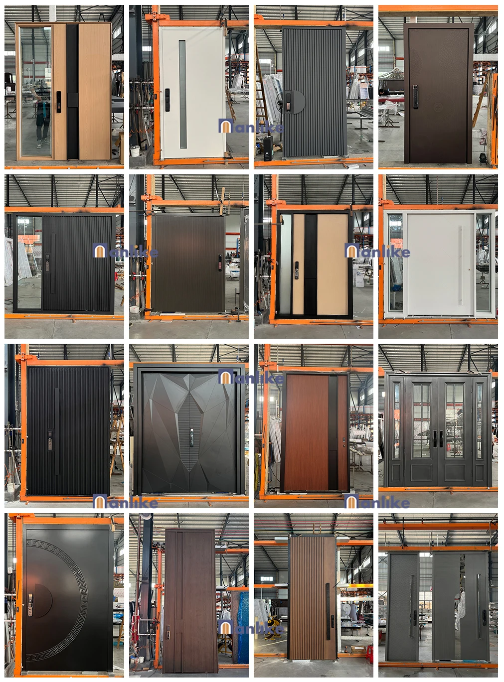 Anlike Australia New Aluminum Batten Entry Security Doors