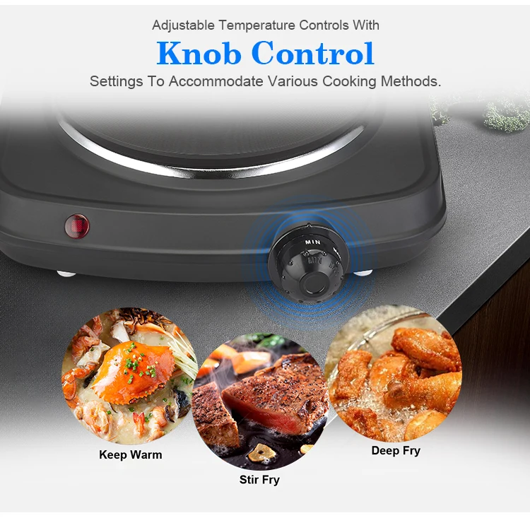 Smokeless Safety Square Shell Solid Hotplate Modern Electric Stove ...