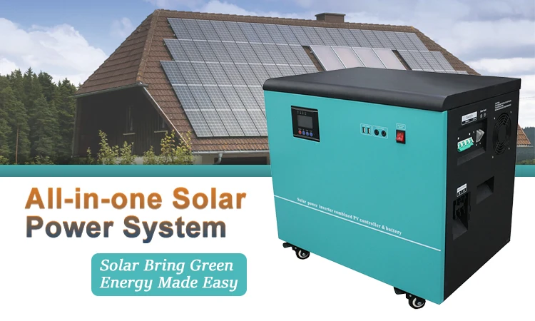 3kw Hybrid Solar System - 5000w Alternative Energy Generators