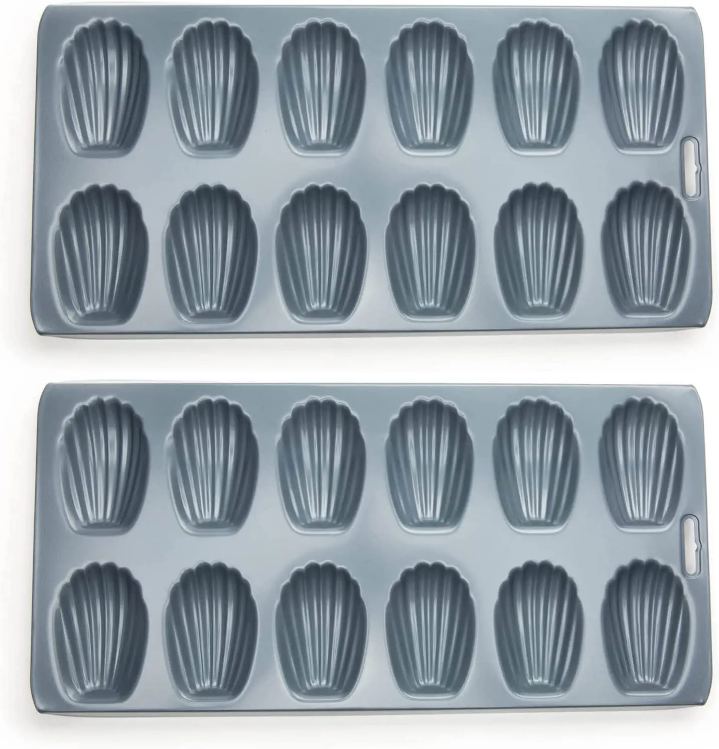 Nonstick Madeleine Pan - 12-Cavity Heavy Duty Baking Tray
