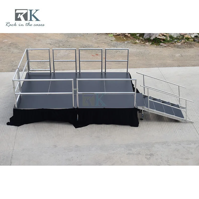 Rk Portable Stage Platform Aluminum/ Adjustable Portable Stage Platform ...
