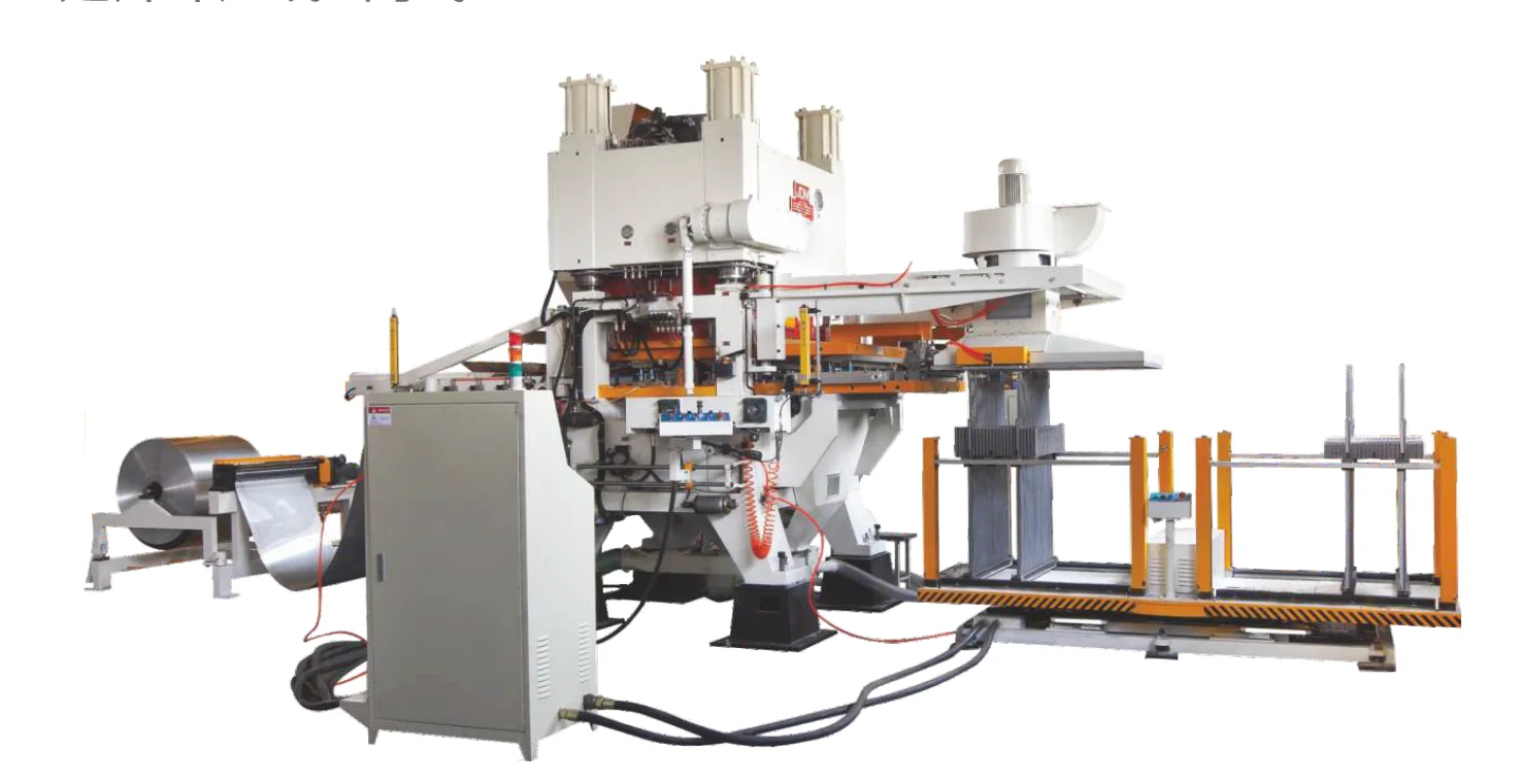 Automatic Heat Exchanger Metal Hydraulic Punching Machine Single Point ...