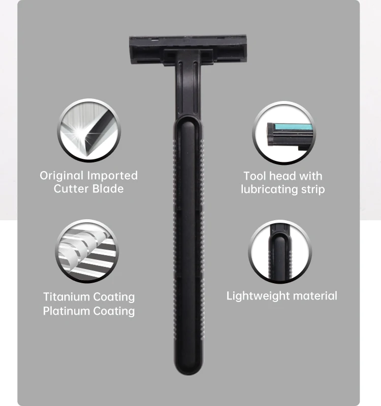 Twin Blade Disposable Shaving Razor Cheap Razor For Hotel Male Razor ...