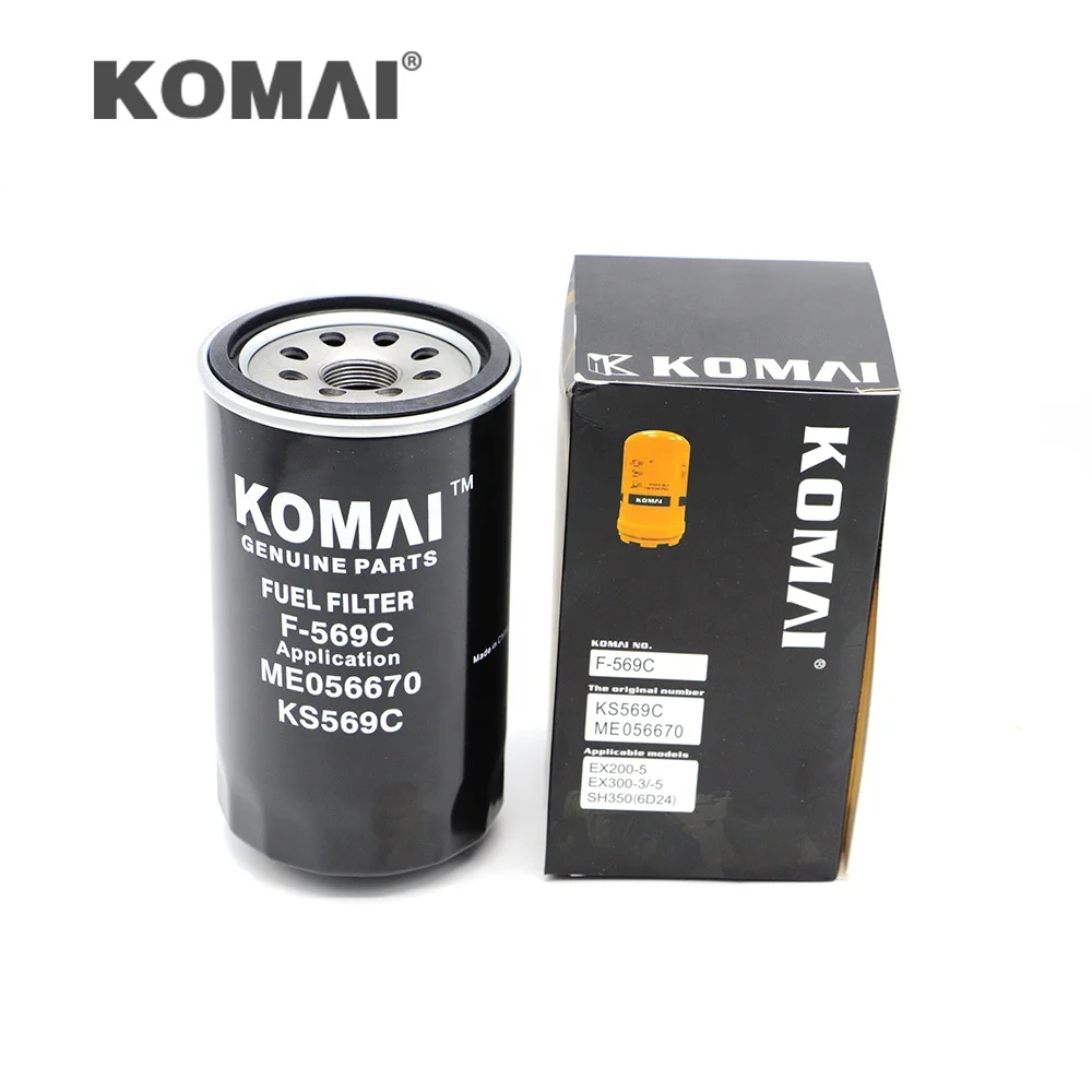 굴삭기 디젤 엔진 스핀 연료 필터 ME131989 4S00483 FF5127 FC1005| Alibaba.com