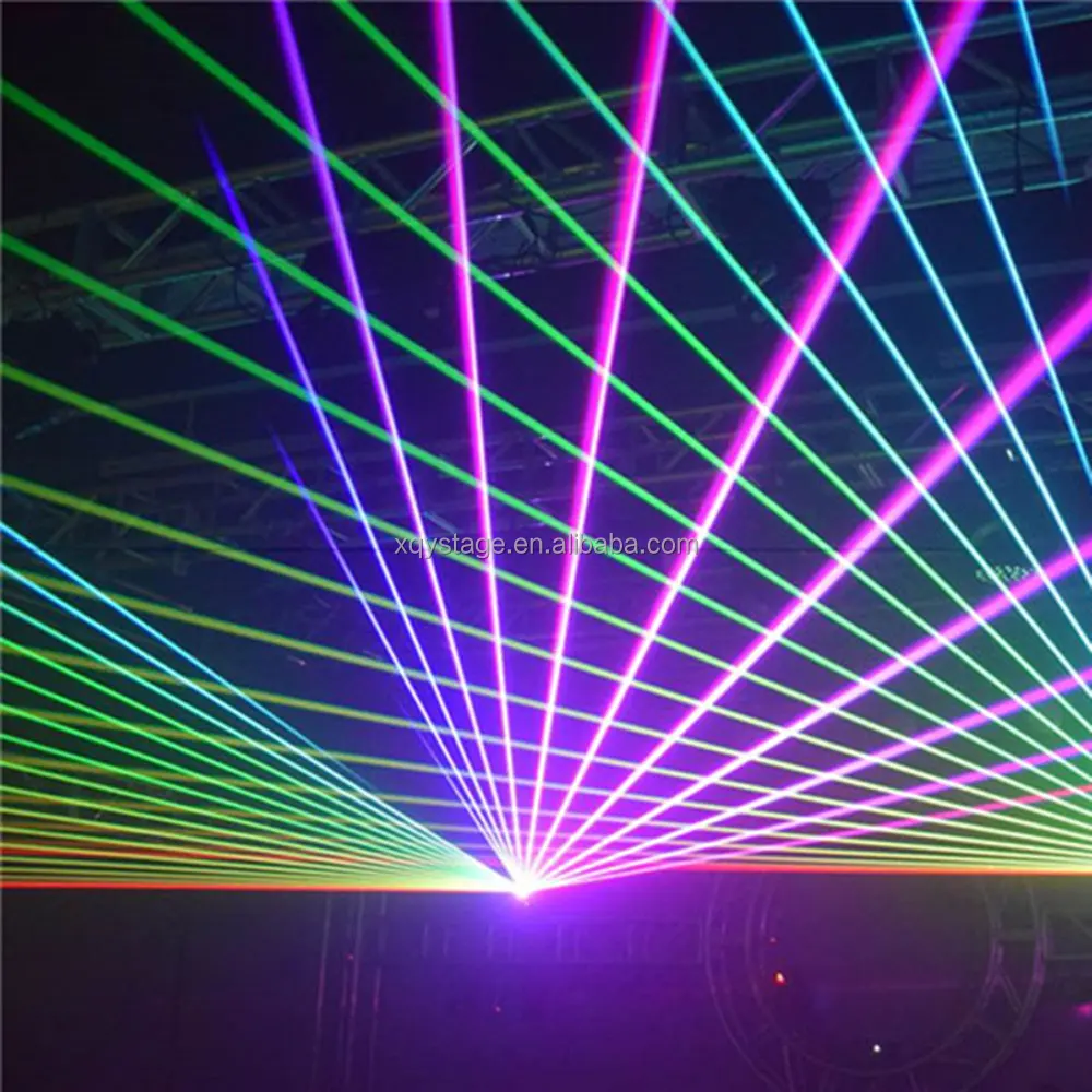 10W RGB Animation Laser - 50000 Hours Lifespan for DJ Disco