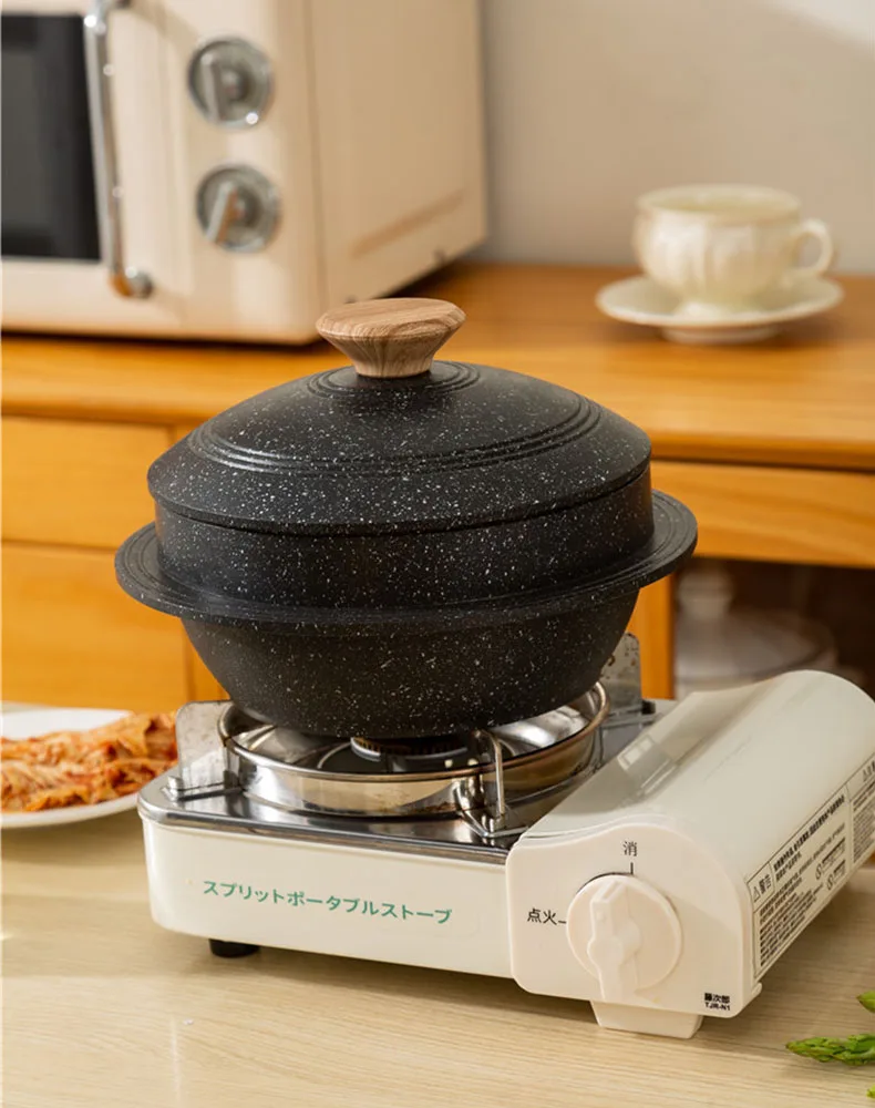Korean Nonstick Casserole Soup Pot - Induction Cookware