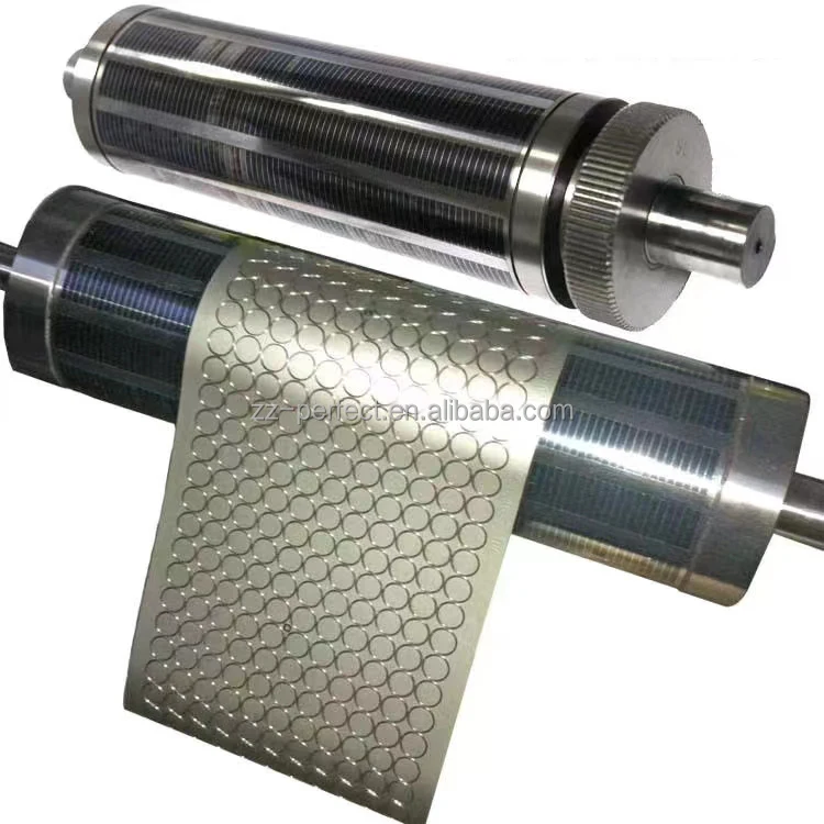 Magnetic Roller and Flexible Blade for Rotary Die Cutting