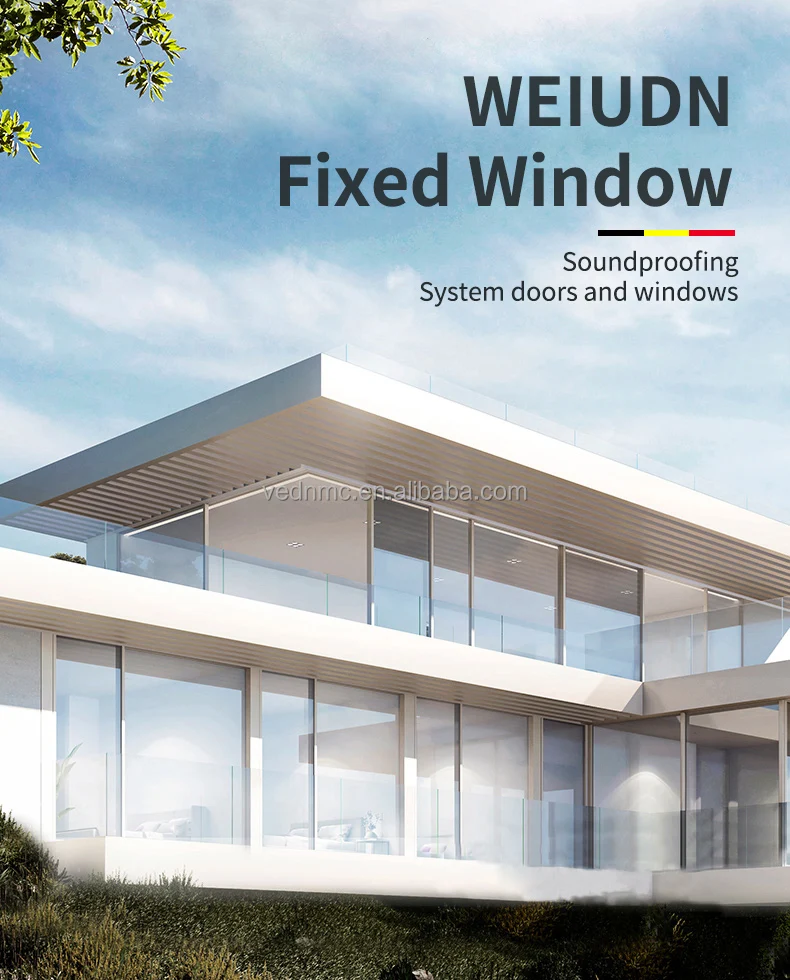 Large Monolithic Glass Windows - Modern & Durable Design