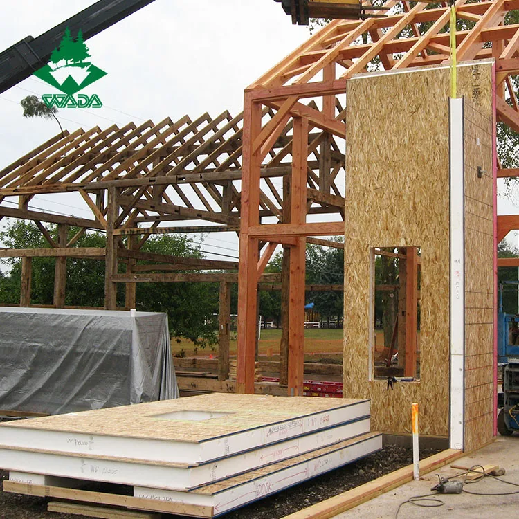 Sip Light Weight Sandwich Wall Panel Sip To Uk Usa Canada Grade A1 ...