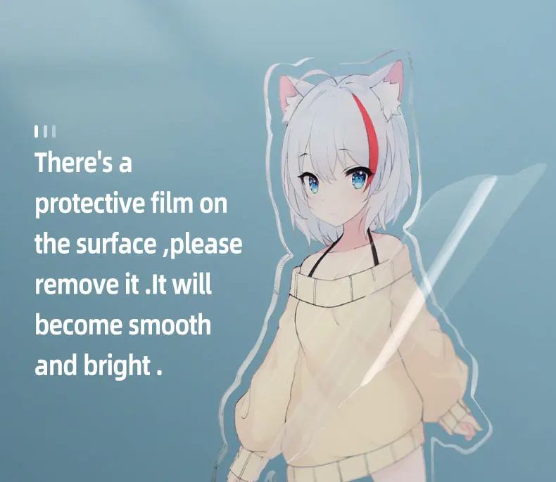 Custom Acrylic Anime Expo Double-sided Standee Charm - Oem Welcome