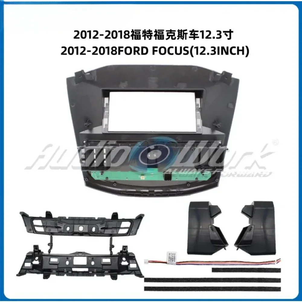 12.3 Inch For 2012-2018 FORD FOCUS FRAME Car Radio Stereo GPS MP5 ...
