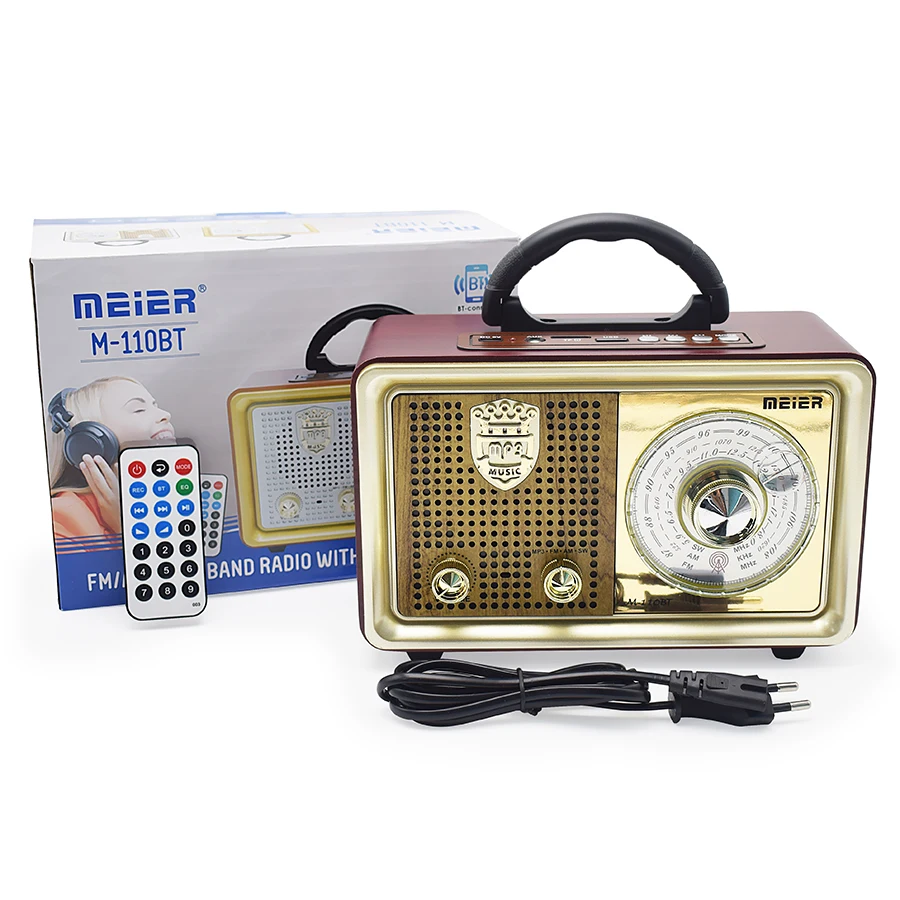 Retro Portable Radio Am Fm Shortwave Radio Transistor Battery Operated ...