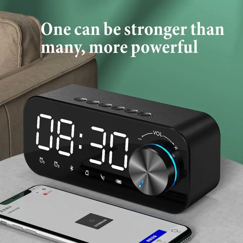 Alibaba.com: Multifunction Desk Alarm Clock with Digital LED Display ...