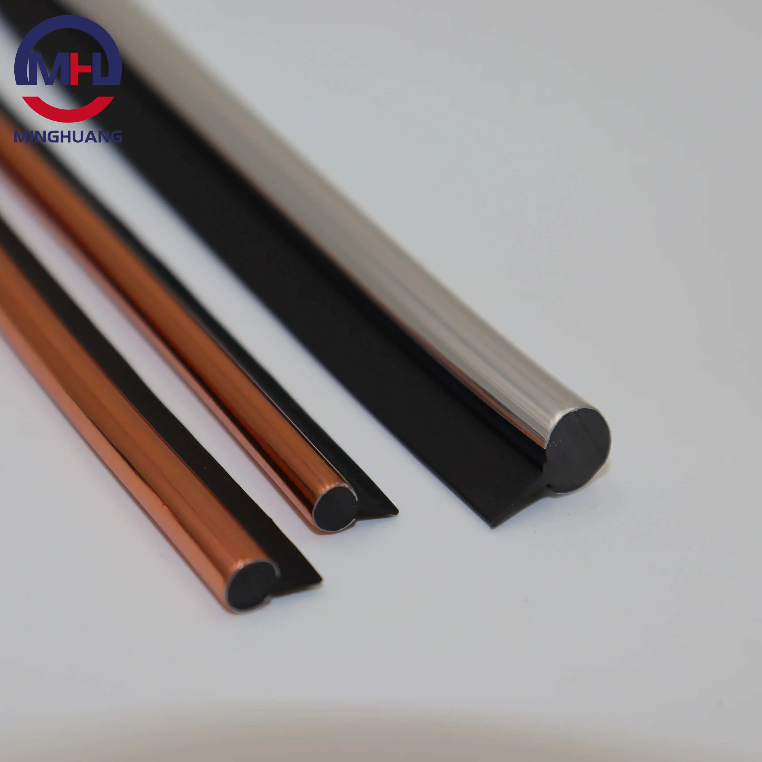 T9 Shaped Chrome Edge Banding Pvc Edging Banding Tape Trim Strip For ...