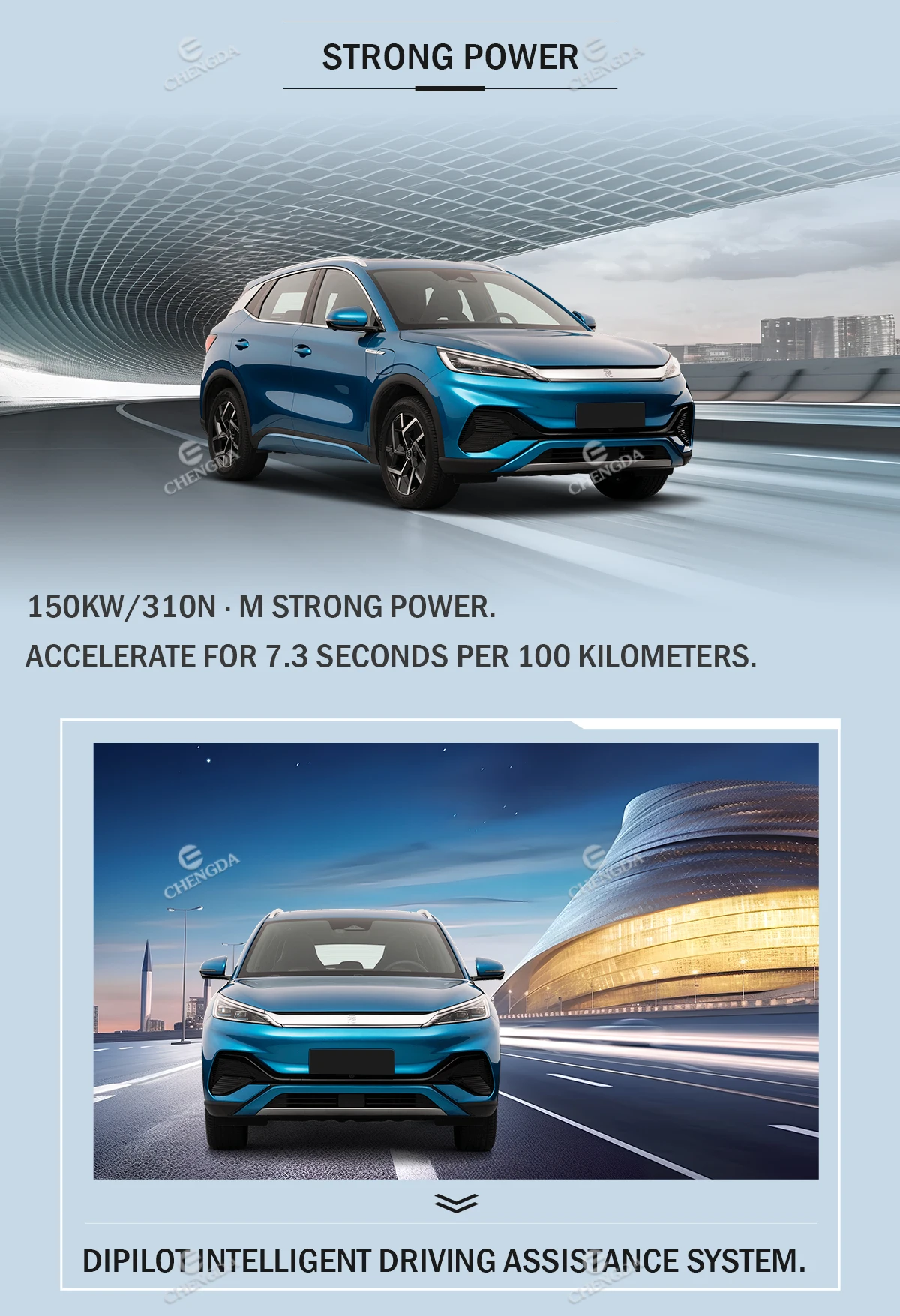 2024 Byd Yuan Plus Ev Model New Energy Vehicle Pure Electric Car Electric Vehicles 510km Made In ...