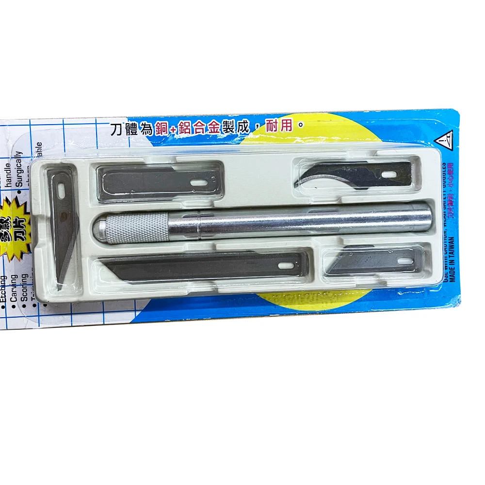 Hot Sale Aluminum Alloy Utility Knife Kit Precision Crafts Carving ...