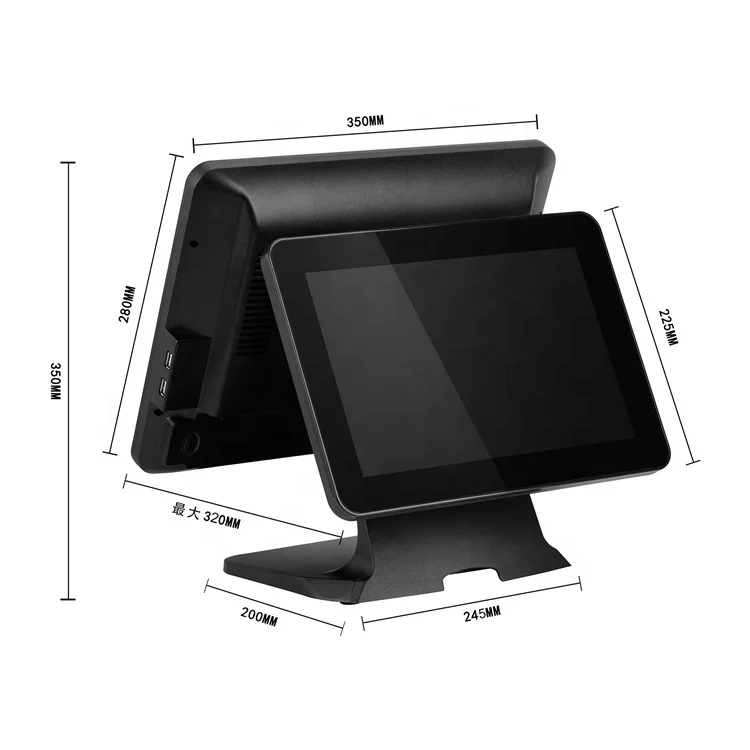 Pos Factory Android Pos System 15.6 Inch Led Screen 10 Points ...