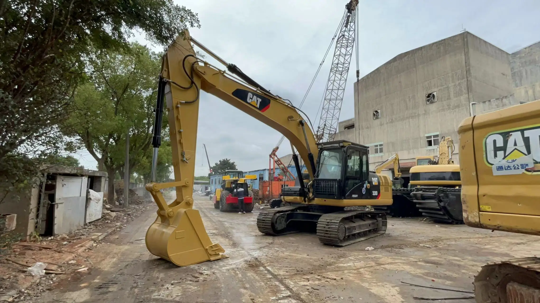 Top Quality Used Caterpillar 320d Excavators Cat 320d Digger Excavator ...