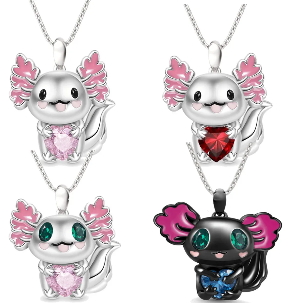 Cartoon Animal Newt Wing Pvd Alloy Pendant Fashion Jewelry Necklaces ...