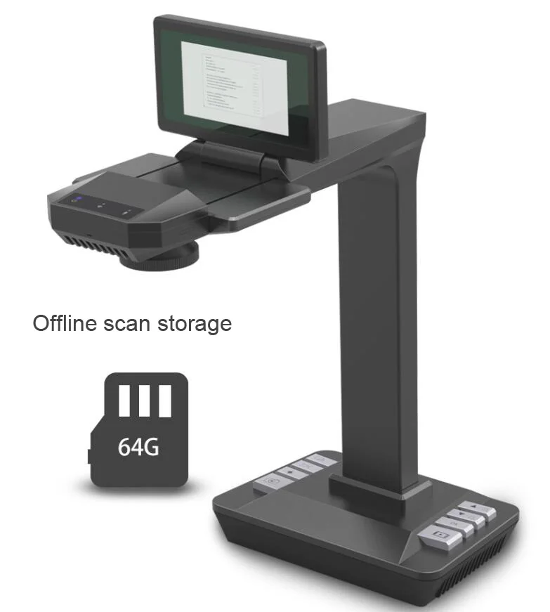 Support Offline Files Document Camera 20mp Ocr High Speed Book Scanner ...
