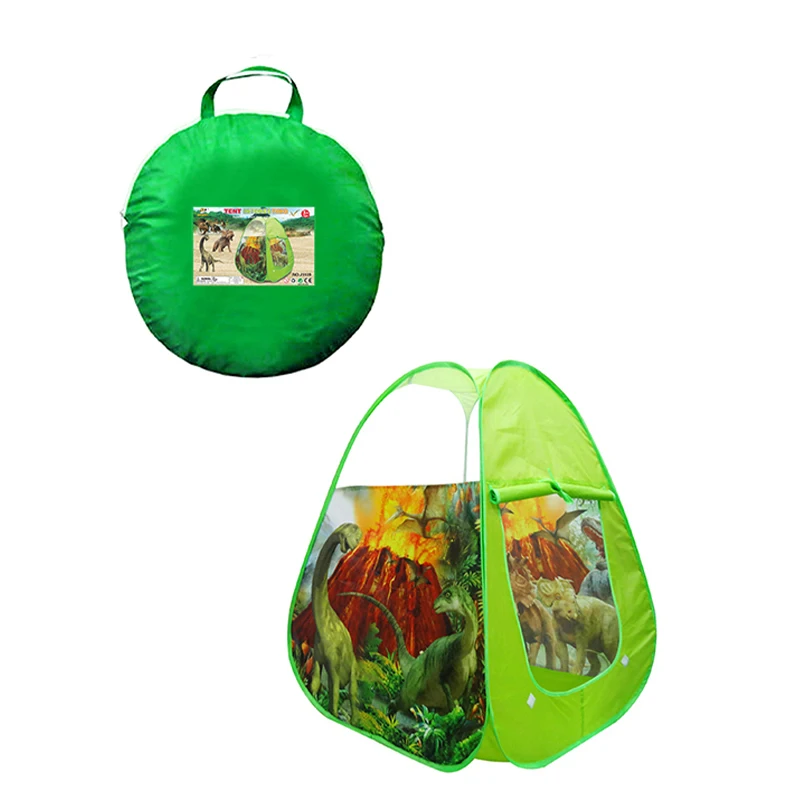 Dinosaur Discovery Kids Pyramid Tent Playhouse For Kids Indoor And ...