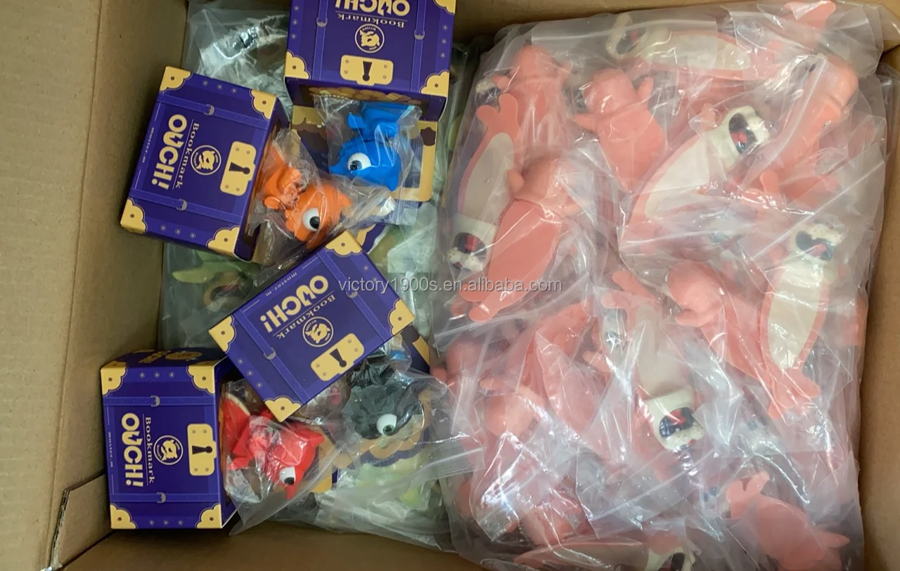 Ouch Bookmarks - Cute 3D Animal Bookmarks Made of PVC