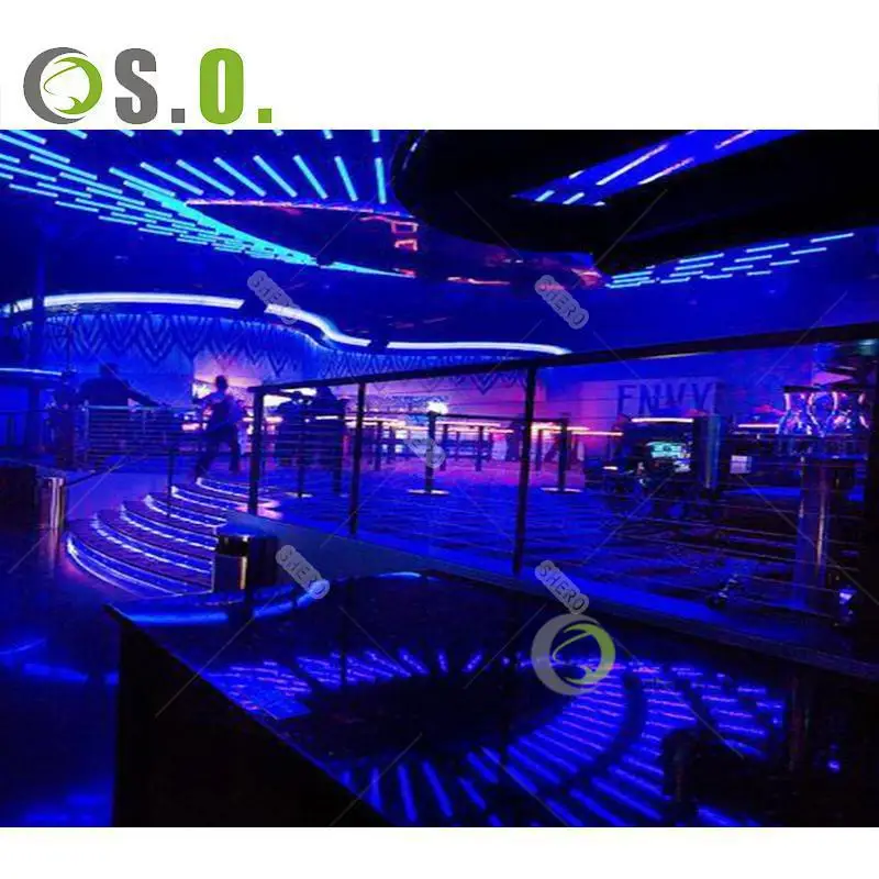 Customized Luxury Smoking Club Bar Interior Design Hookah Bar Counter ...