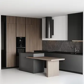 Kejia Luxury Modern Home Furniture Smart Kitchen Cupboard European ...