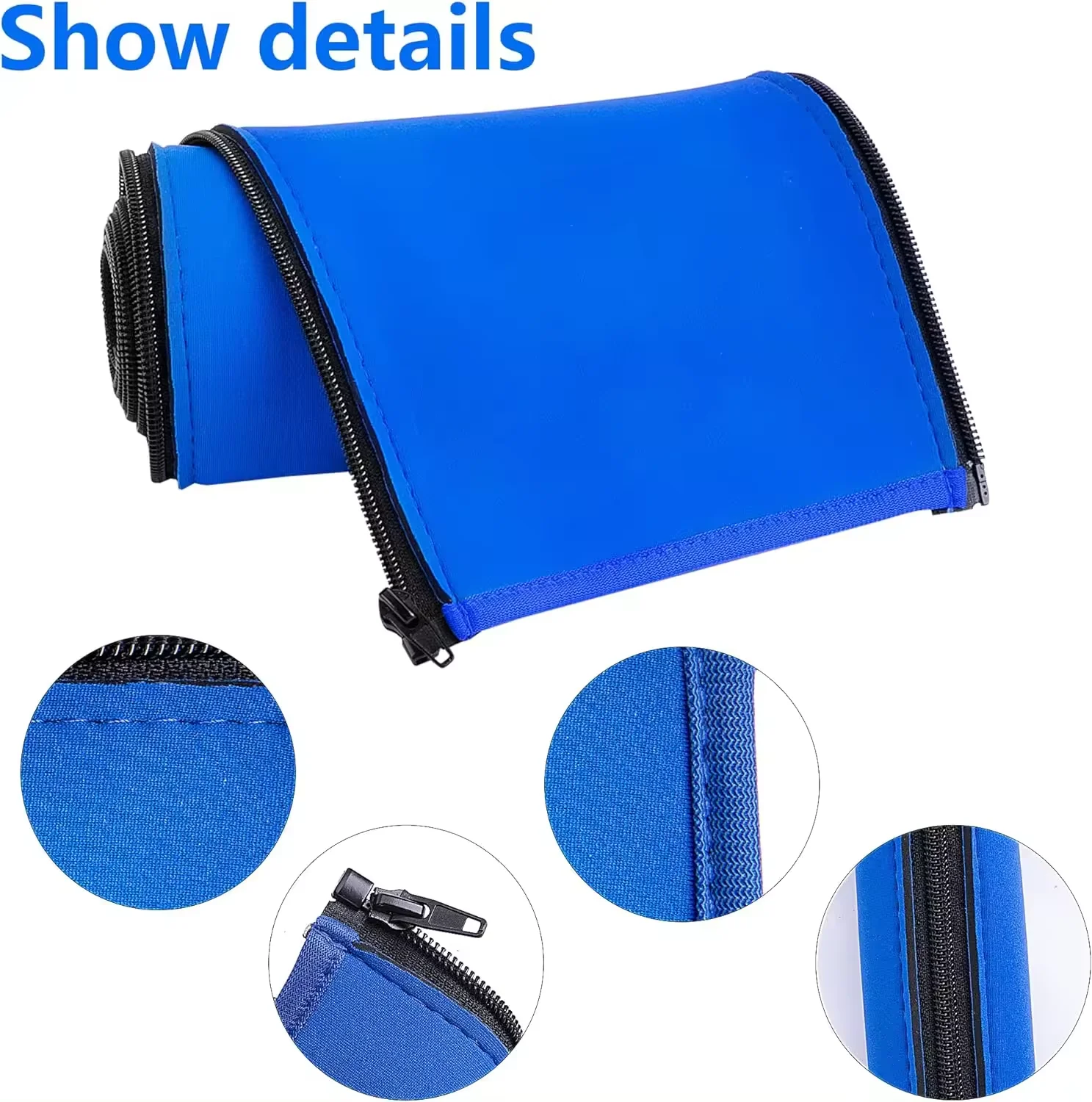 Swimming Pool Handrail Cover Neoprene Zippered Pool Handle Covers Slip ...